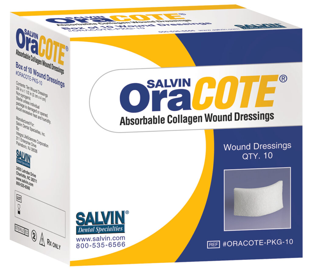 Salvin OraCOTE® Resorbable Collagen Wound Dressing – Salvin Dental ...